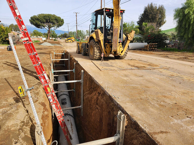 CEM Construction • Specializing in Wet Utility Projects.